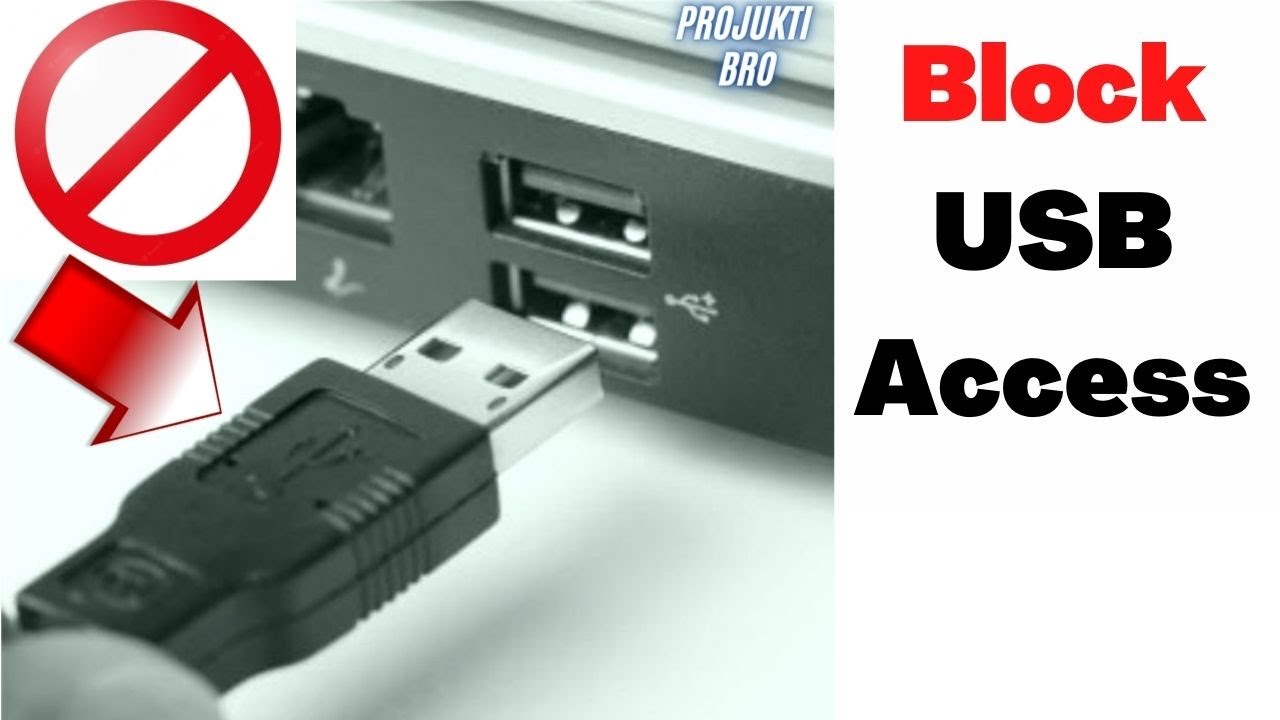 How to Disable or Enable Pendrive Port in Computer (Desktop / Laptop ...