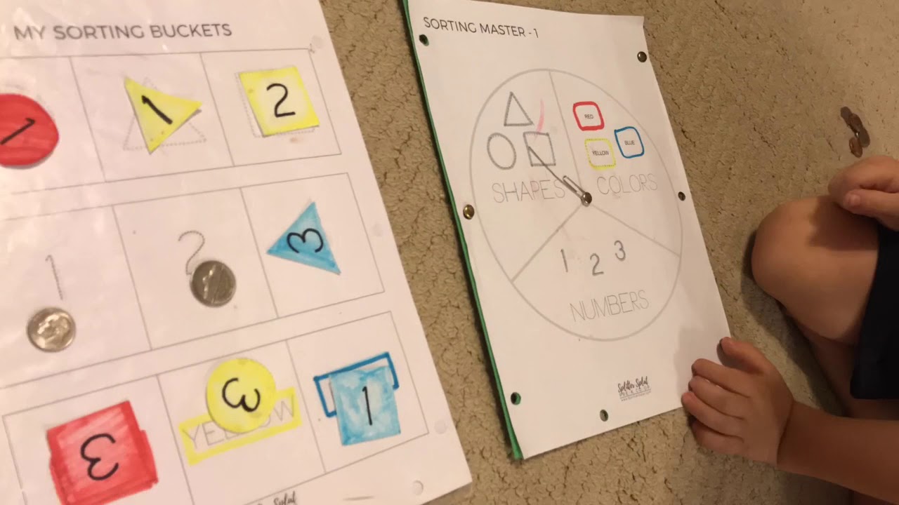 Simple Sorting Game - Example Play - YouTube