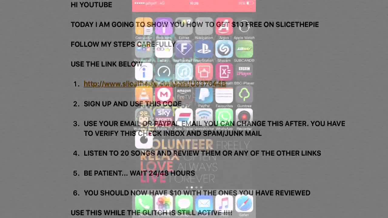 Slicethepie Free Hack $10. Get Paid Reviewing Music And Clothes Online ...