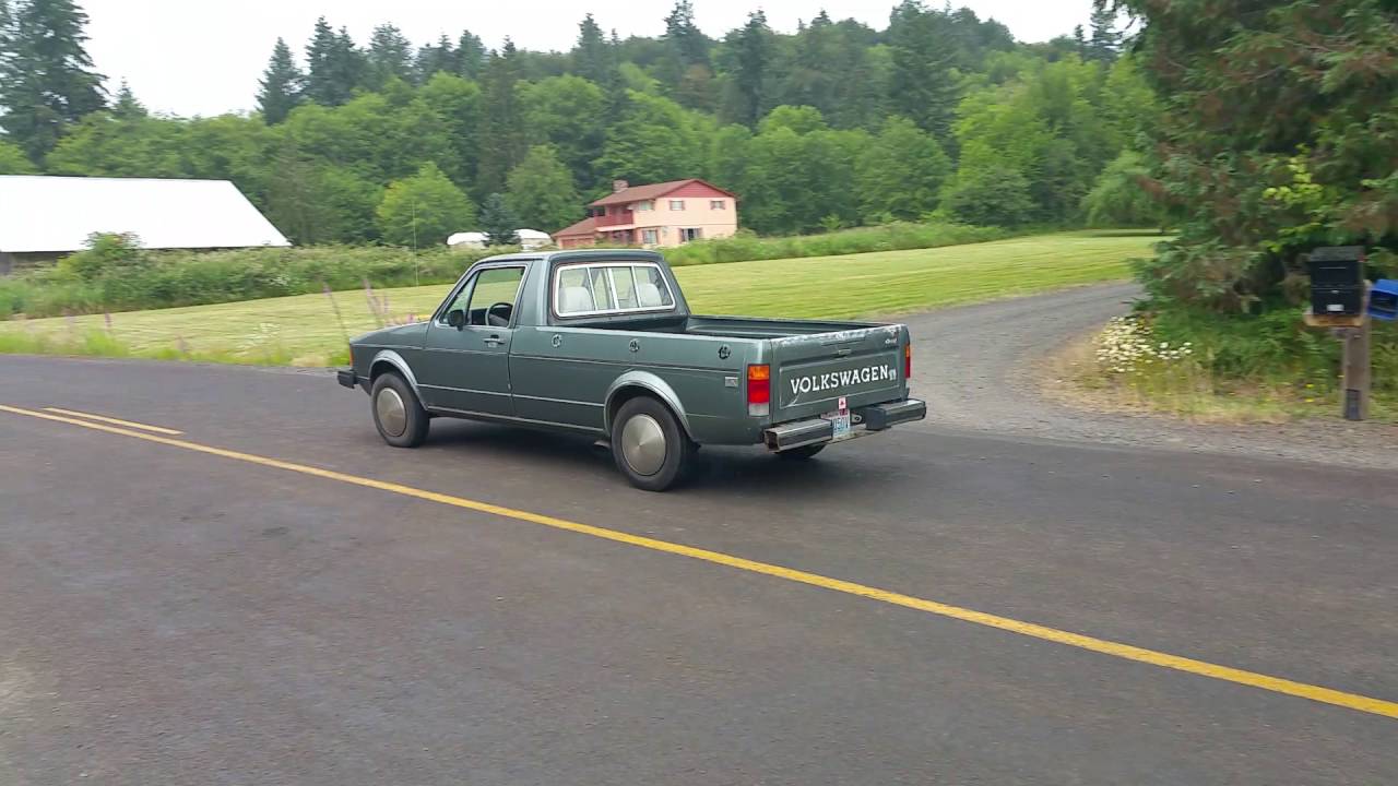 Hummingbird 1981 vw rabbit truck vnt15 turbo diesel pickup caddy 50 mpg ...