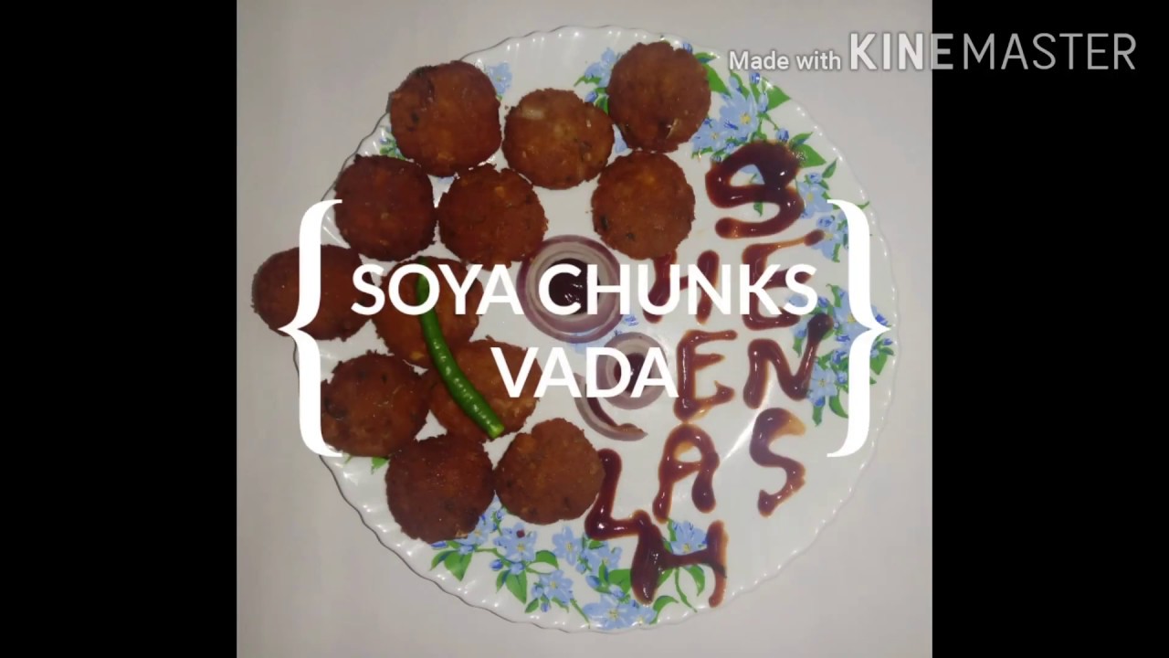 SOYA CHUNKS VADA# SOYA SPECIAL # EASY# WITH SUBTITLES.. - YouTube
