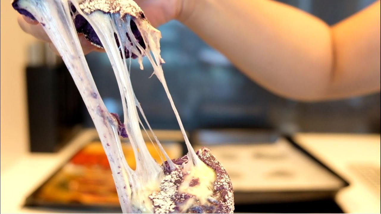 Ube Pandesal with Cheese Filing - YouTube