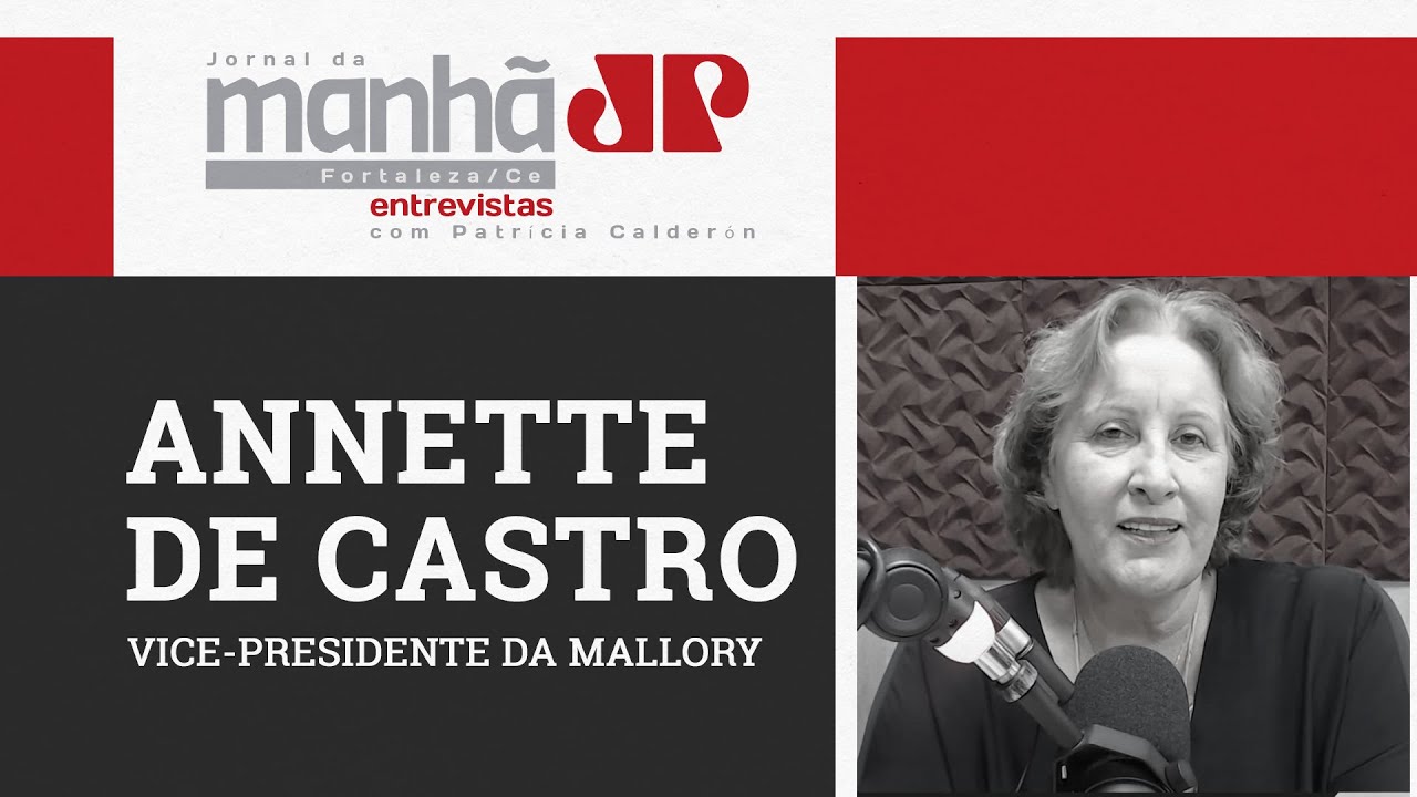 Patrícia Calderón entrevista Annette de Castro, vice-presidente da ...