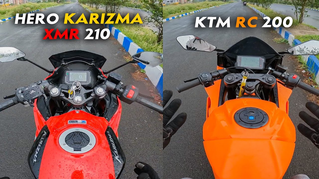 Hero Karizma XMR 210 vs KTM RC 200 Ride Review - Which one is Best ...
