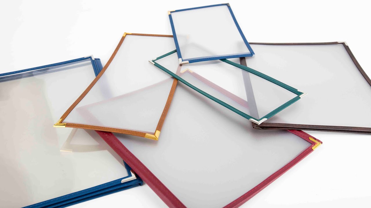 KNG Cafe Menu Covers - YouTube