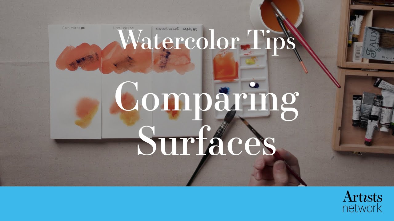 Comparing Watercolor Surfaces - YouTube