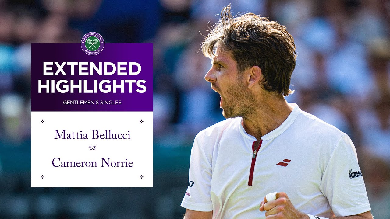 Brit fights back | Mattia Bellucci vs Cameron Norrie | Extended ...