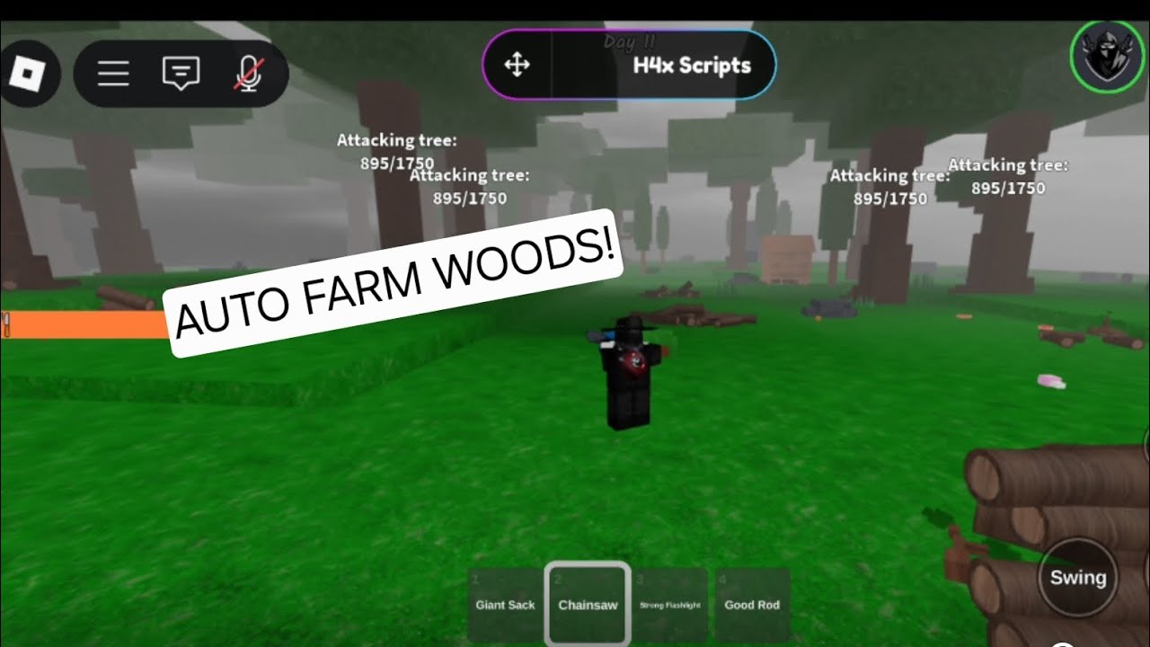 99 NIGHTS IN THE FOREST SCRIPT - AUTO FARM WOODS [H4X-HUB] - YouTube