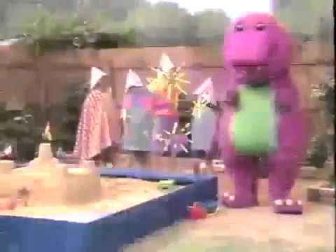 Barney comes to life (Barney's Magical Musical Adventure) (Clip) - YouTube