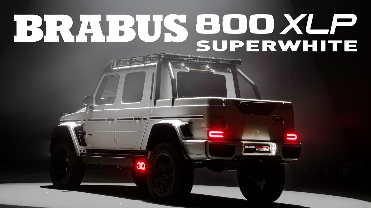 Shine White Like a Diamond - BRABUS 800 XLP SUPERWHITE - YouTube