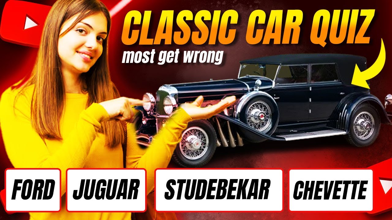 Classic Cars Quiz | Can You Name These 20 Classic Cars? Take the ...
