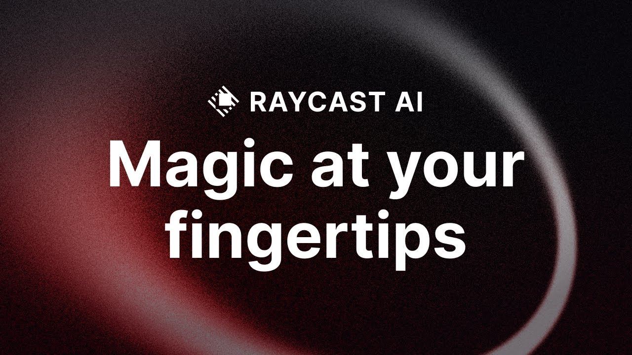 Raycast AI in 55 seconds - YouTube