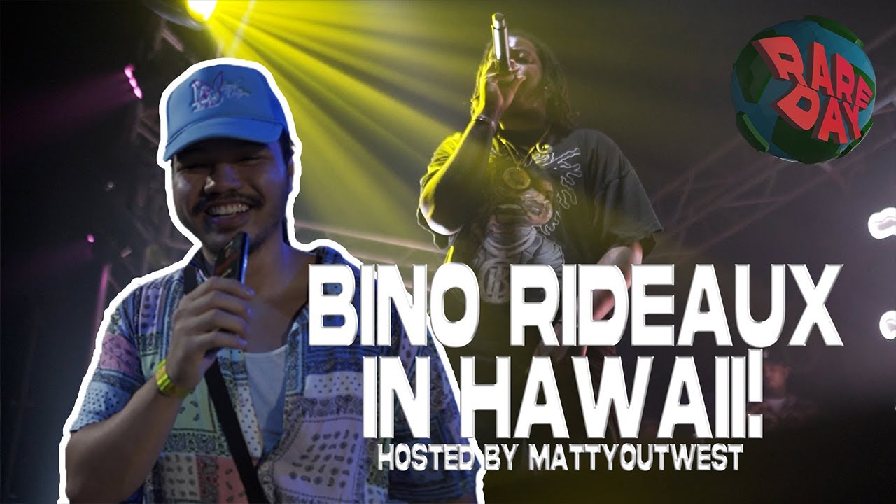 HAWAII SHOWS OUT FOR BINO RIDEAUX - YouTube