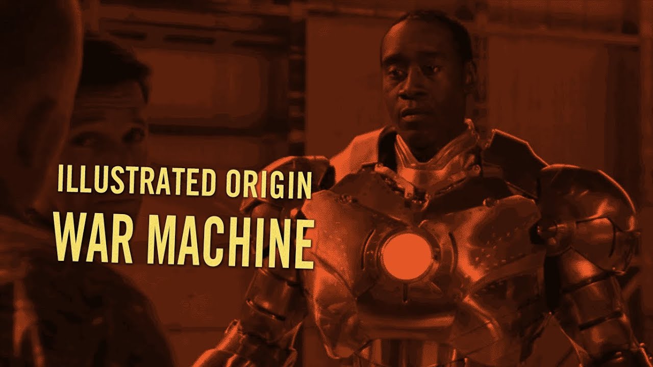 Illustrated Origin - War Machine | Marvel | Iron Man Behind the Scenes ...