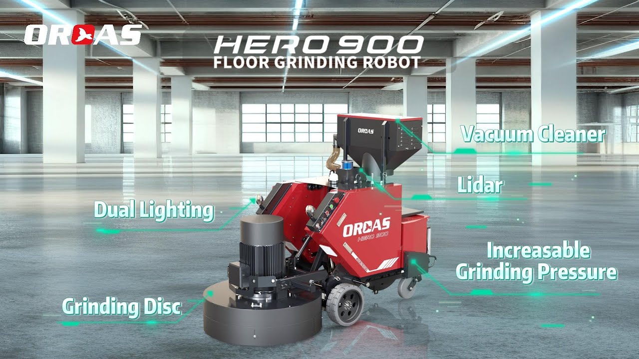 Floor Grinding Robot——Hero900 & Pioneer860 #floorgrinder # ...