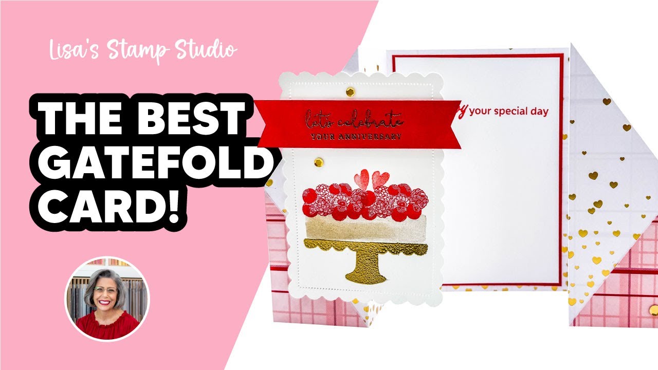 The Best Gatefold Card Idea Using Designer Paper! - YouTube