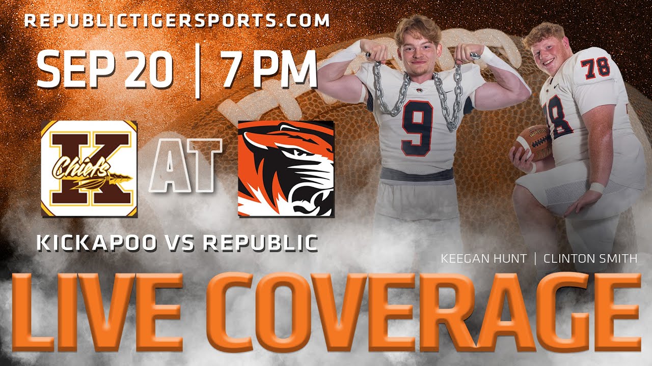 Football - Kickapoo at Republic - YouTube