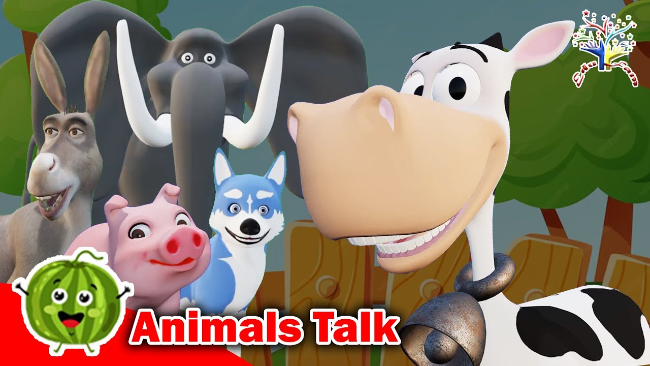 The Animal Sounds Song AT2 | Do the animals talk? || Edufam Kids Song ...