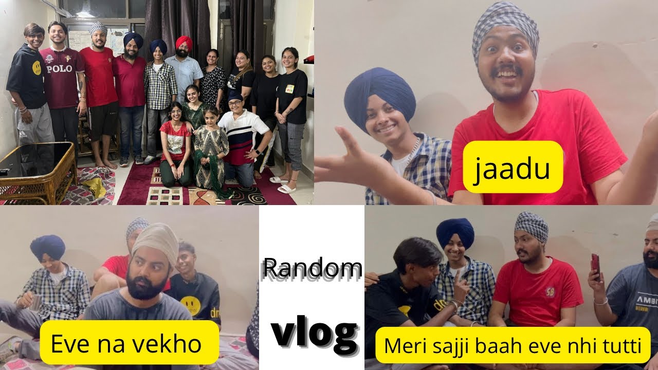 Random vlog🔥😂 || Dilsheen kaur || || Ridham preet singh || - YouTube