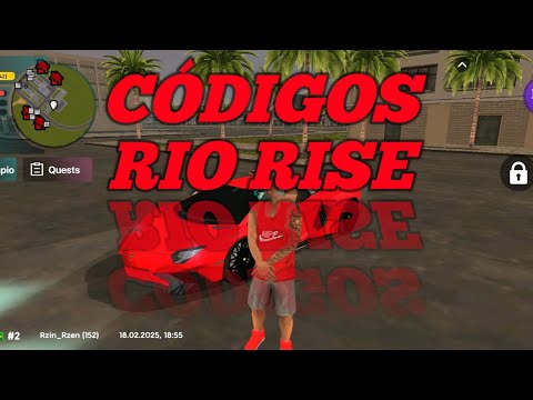 como usar Códigos Rio Rise use já - YouTube