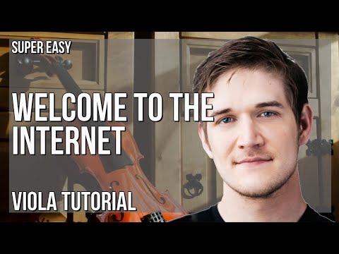 SUPER EASY: How to play Welcome to the Internet by Bo Burnham on Viola ...