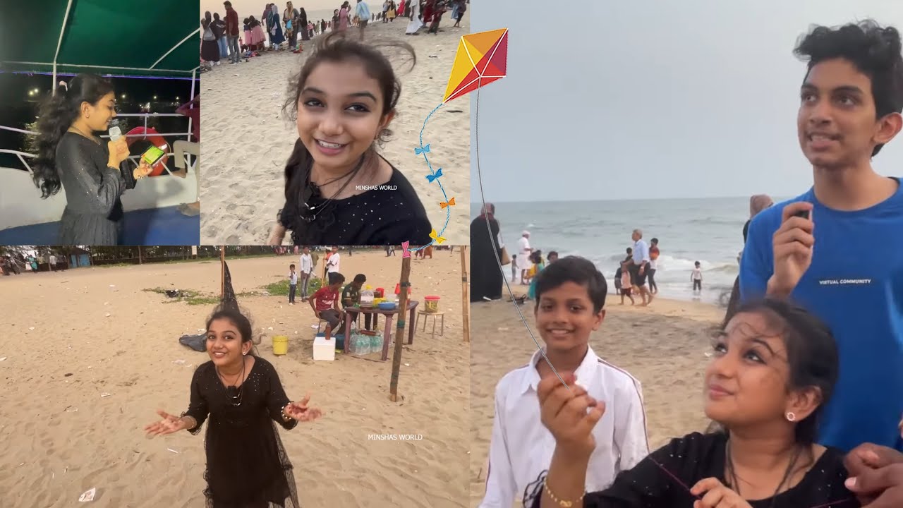 Minsha ആദ്യമായി പട്ടം 🪁 പറത്തി 🤣🤣| Minshasworld - YouTube