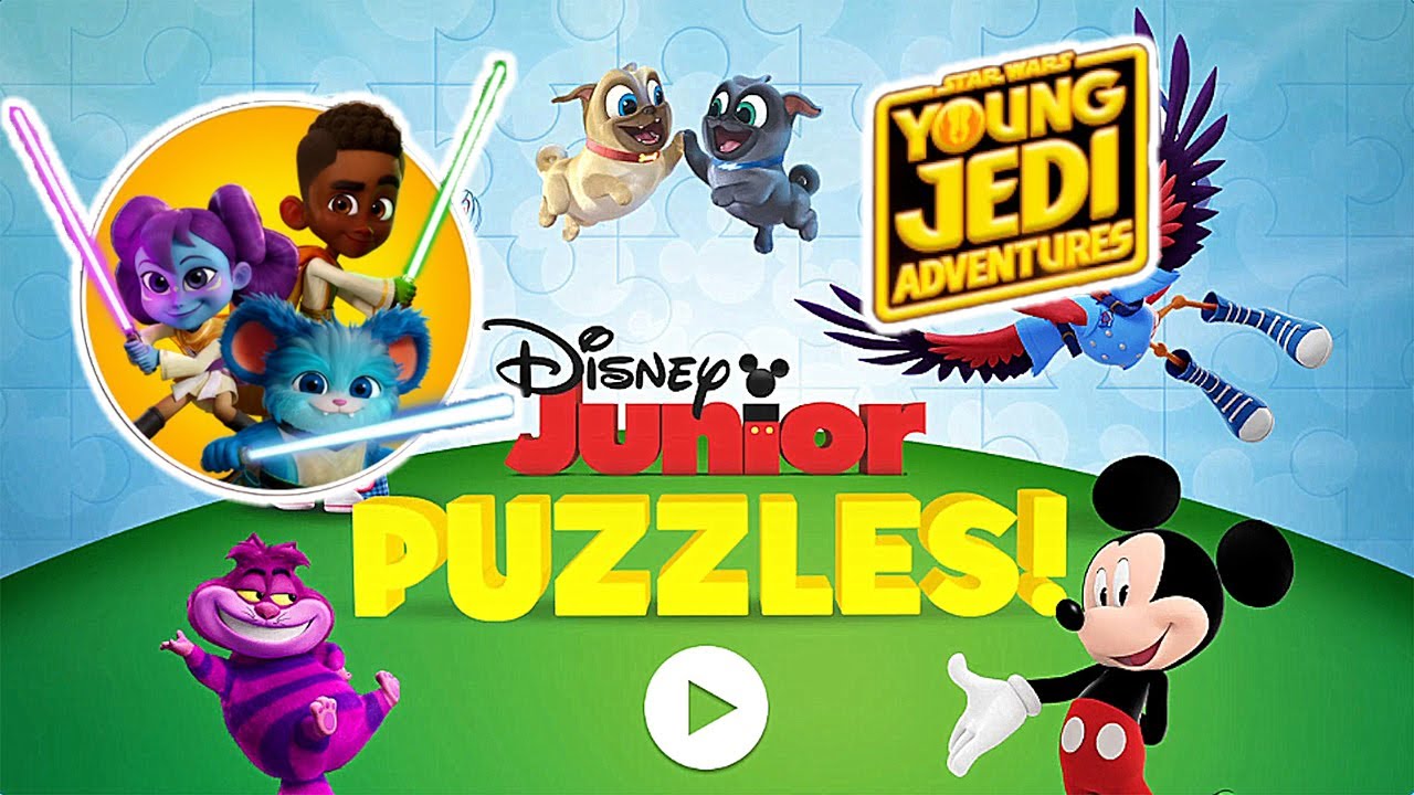 Disney Junior Puzzles! | Star Wars Young Jedi Adventures - YouTube