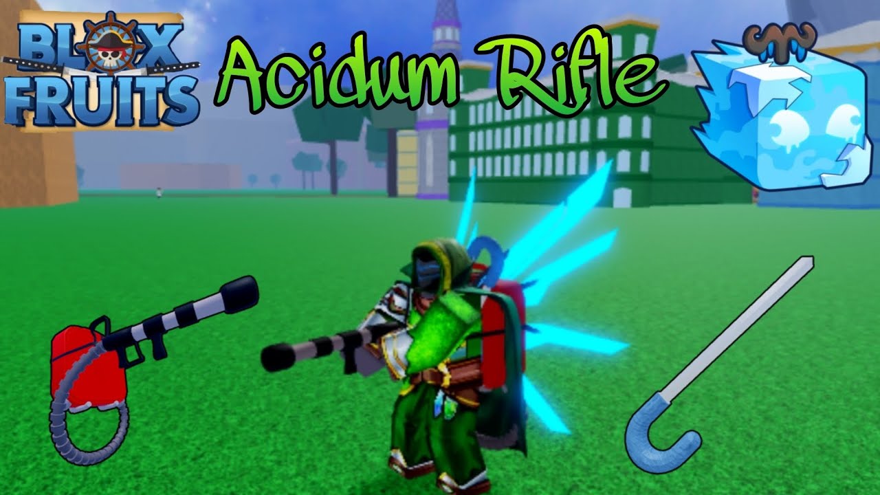 Acidum Rifle Is OP... | Blox Fruits (mobile) - YouTube