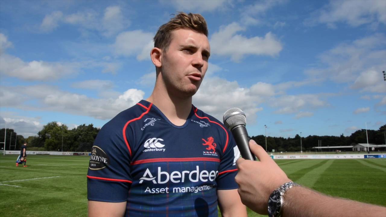 London Scottish v London Welsh: Jamie Stevenson Match Preview - YouTube