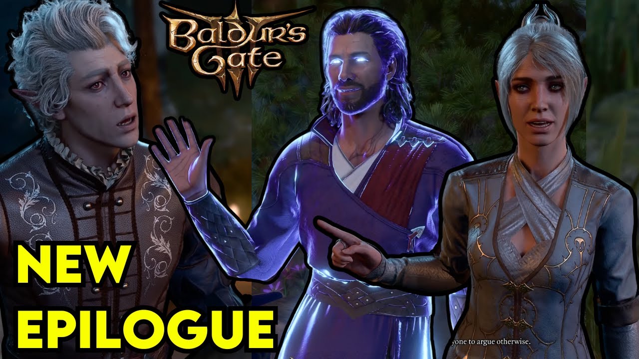 Baldur's Gate 3 NEW Epilogue Full Companion Scenes - YouTube