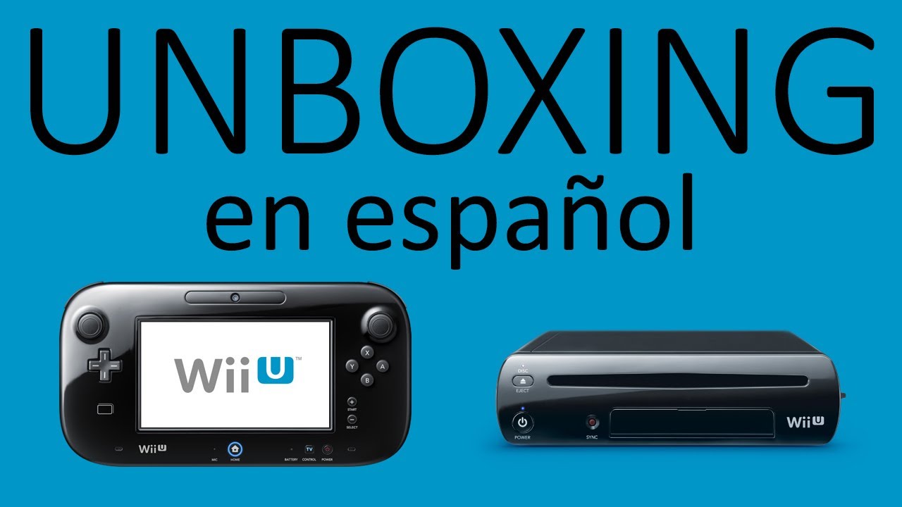 Unboxing Wii U Deluxe Set en Español - YouTube