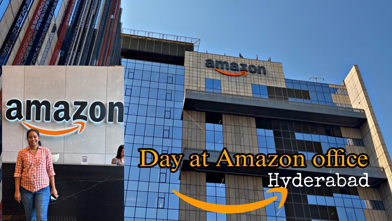World’s largest Amazon office | Amazon Hyderabad | Amazon inside tour ...