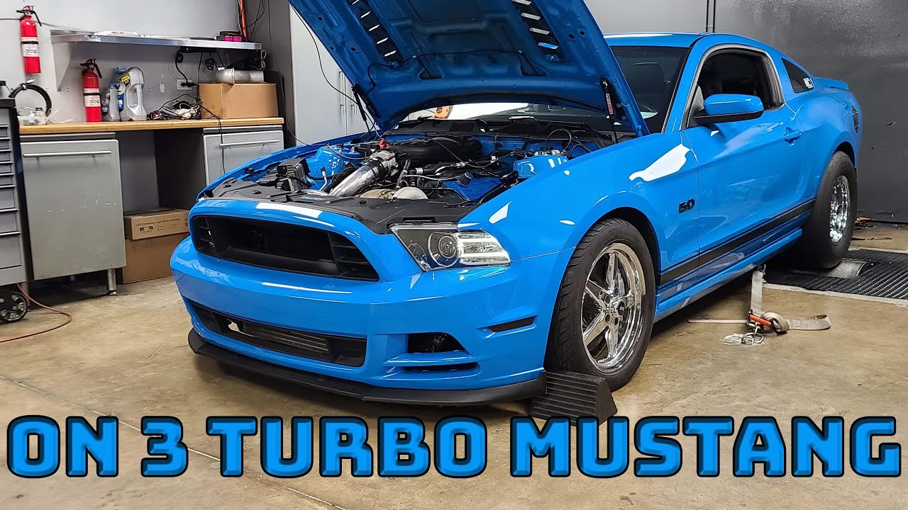 870HP On3 SINGLE TURBO Mustang! | Built Gen 2 Coyote, Boss Intake ...