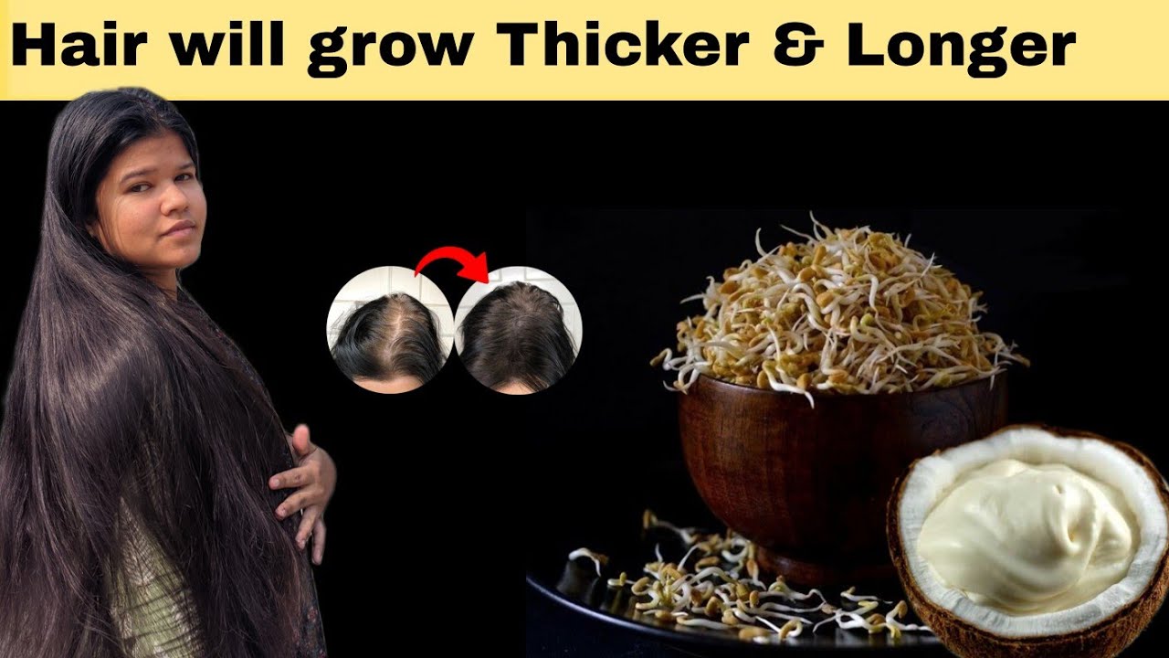 How to grow Hair Faster | Best Hair growth treatment for Thicker ...