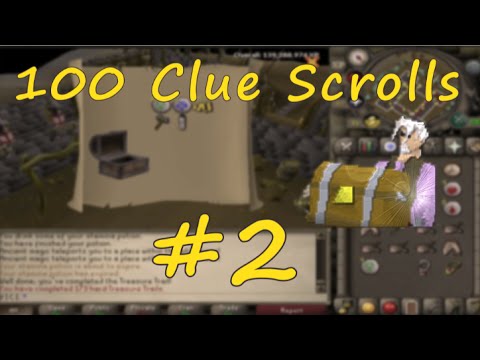 OSRS 100 Clue Scroll Rewards #2: 3RD AGE LEGS! 200M+ Loot - YouTube