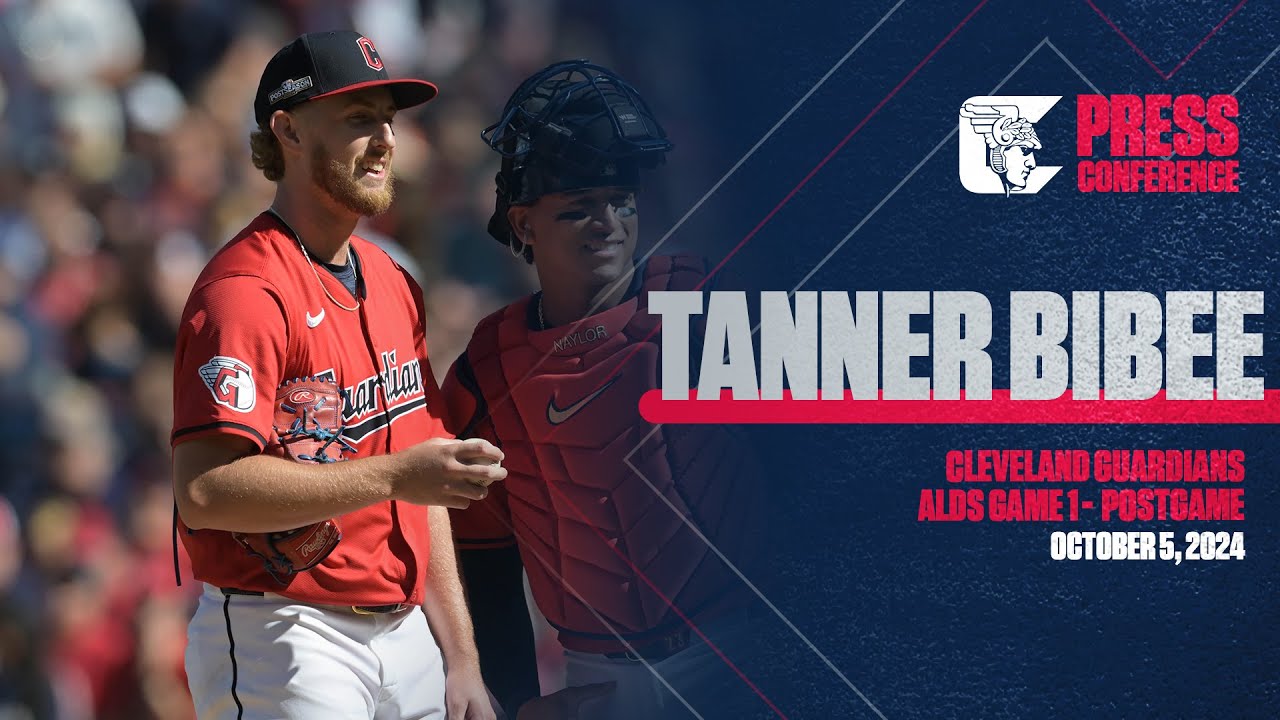 Tanner Bibee Following Playoff Debut, Guardians ALDS Game 1 Victory ...