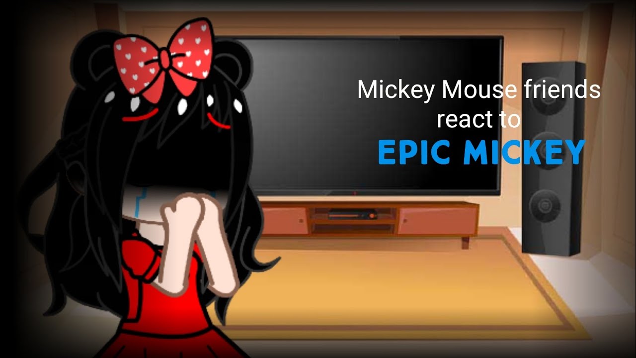 Mickey friends react to Epic Mickey intro - YouTube