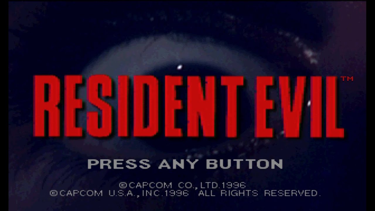 Resident Evil 1 - PS1 - 1080P (The Start Of One Spooky Adventure) - YouTube