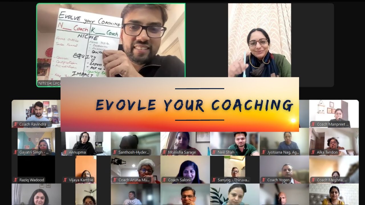 Evolve Your Coaching Workshop ( 15 Dec 2024) - YouTube