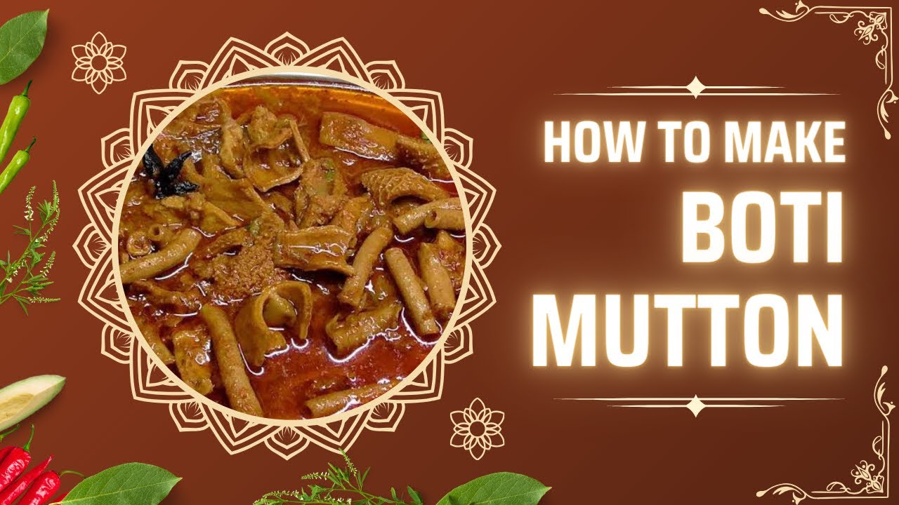 Boti mutton | village style | Tasty and Delicious - YouTube