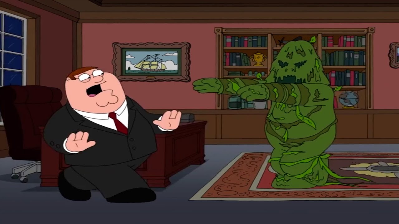 Peter Is Afraid Of Swamp Monster - Family Guy - YouTube