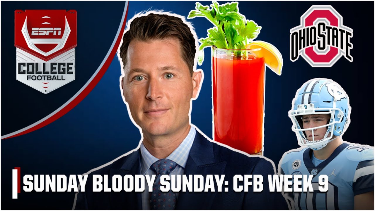 Sunday Bloody Sunday Week 9: Ohio St. No. 1? Generational NFL QB at UNC ...