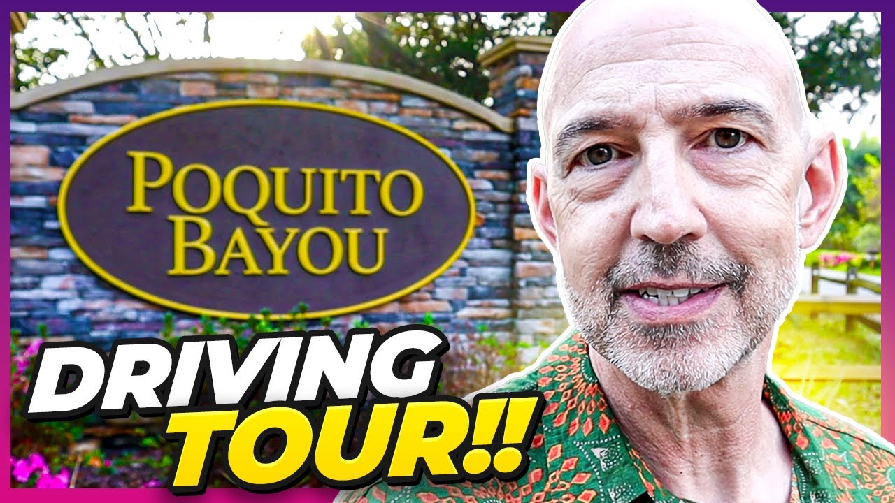 Poquito Bayou Neighborhood Driving Tour - Shalimar, FL - YouTube