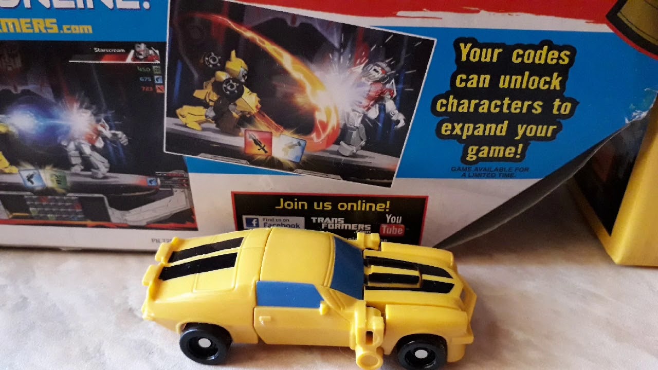 Bumblebee trans-scanning(remake) - YouTube