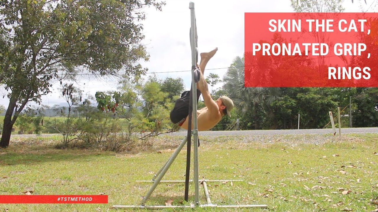 Skin The Cat, Pronated Grip, Rings - YouTube