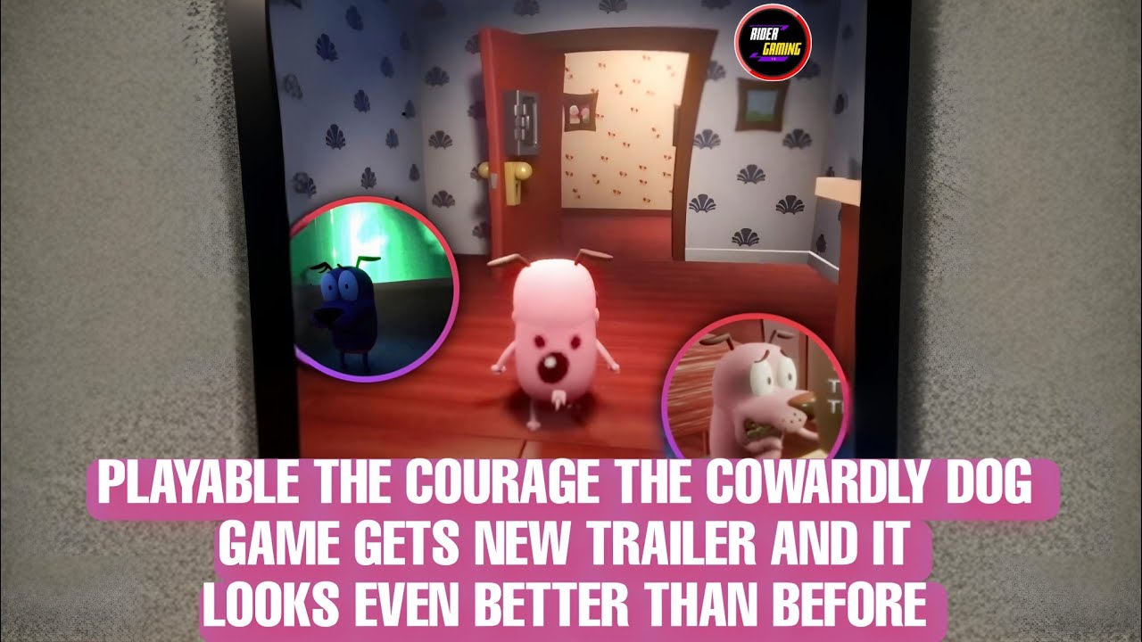 New COURAGE THE COWARDLY DOG game | @Rider_Gaming_13 - YouTube