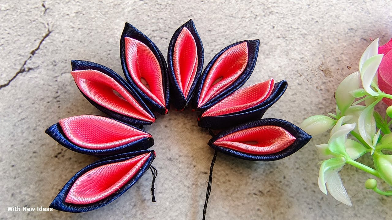 Adorable!! Simple Yet Beautiful Flower Making Tutorial - YouTube