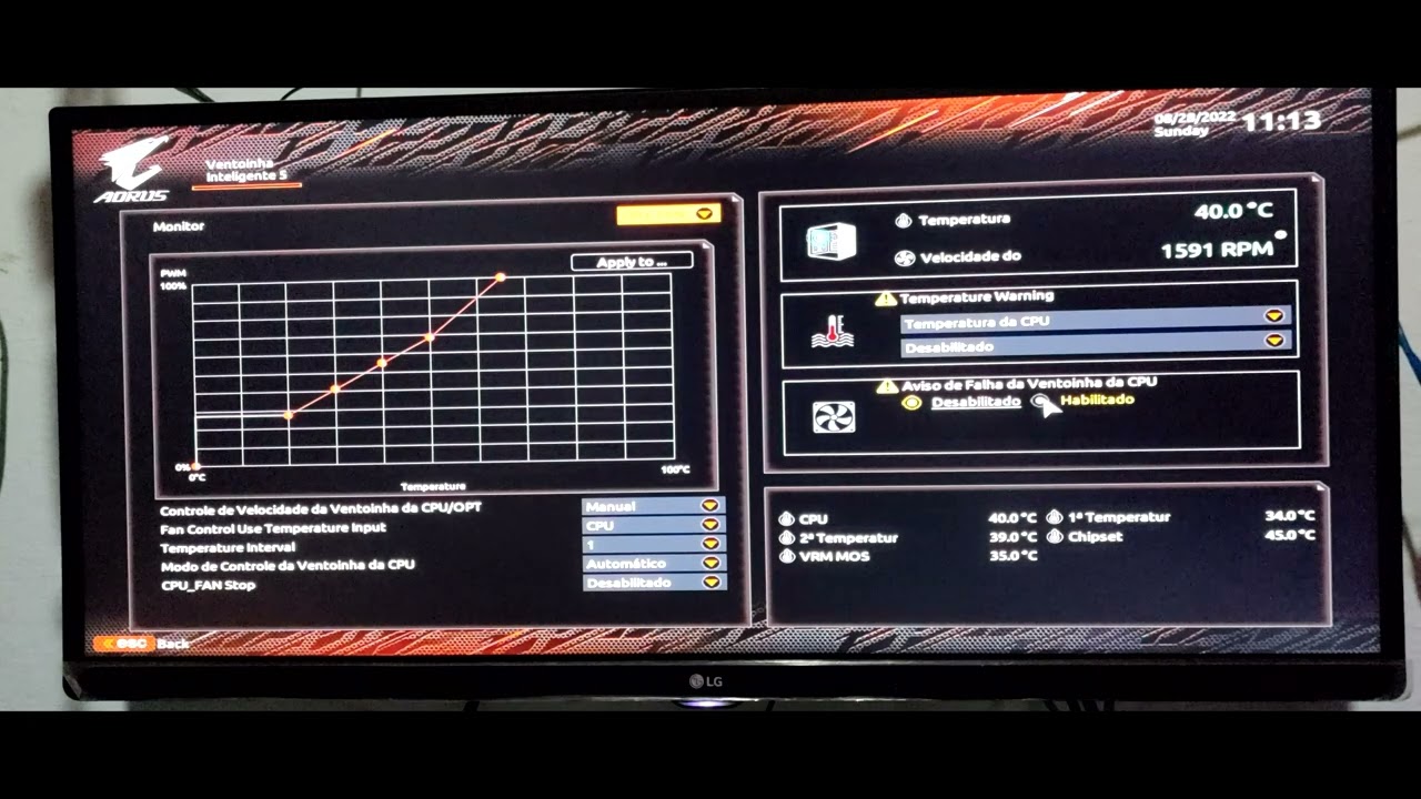 Configurações da bios A520 AORUS ELITE (rev. 1.0) - YouTube
