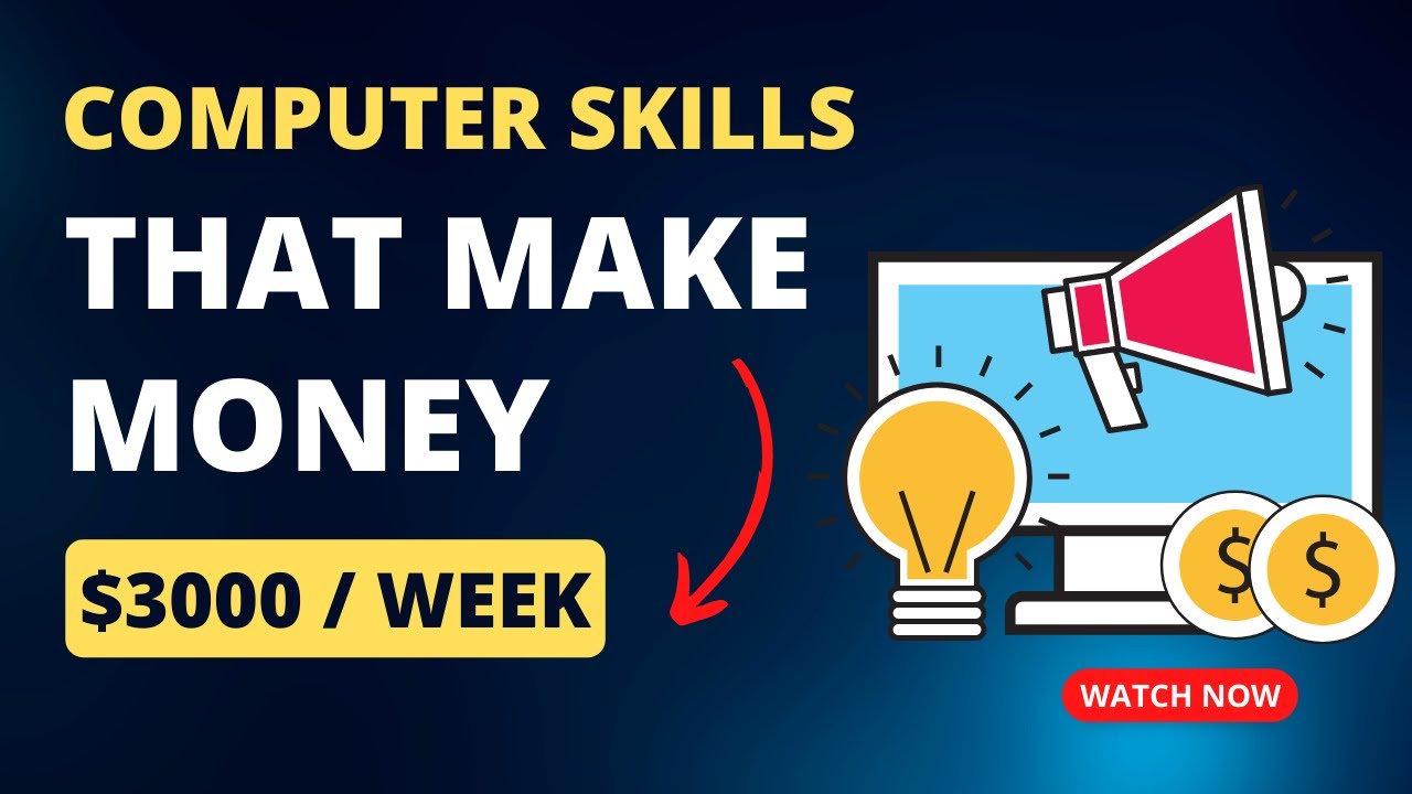 Computer Skills That Make Money - YouTube