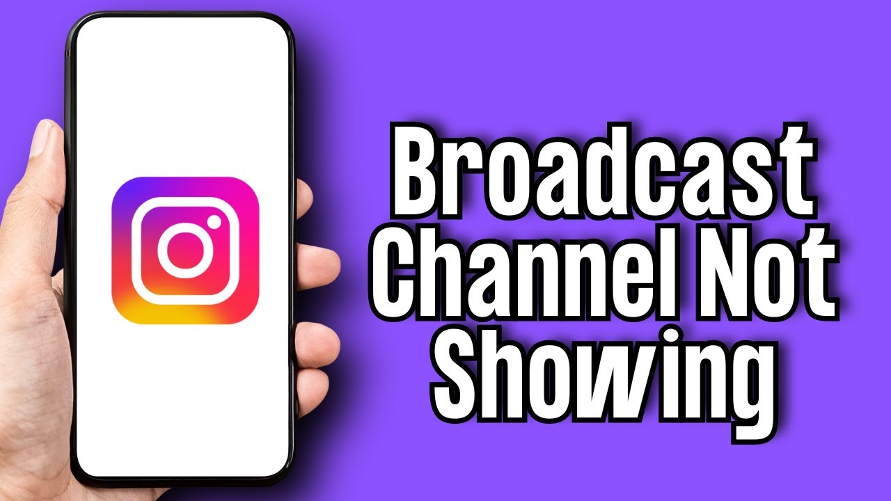 How To Fix Instagram Broadcast Channel Not Showing - YouTube